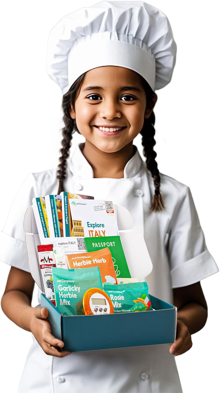 Amazon.com: eat2explore Kids Interactive & Educational Real Cooking Set ...