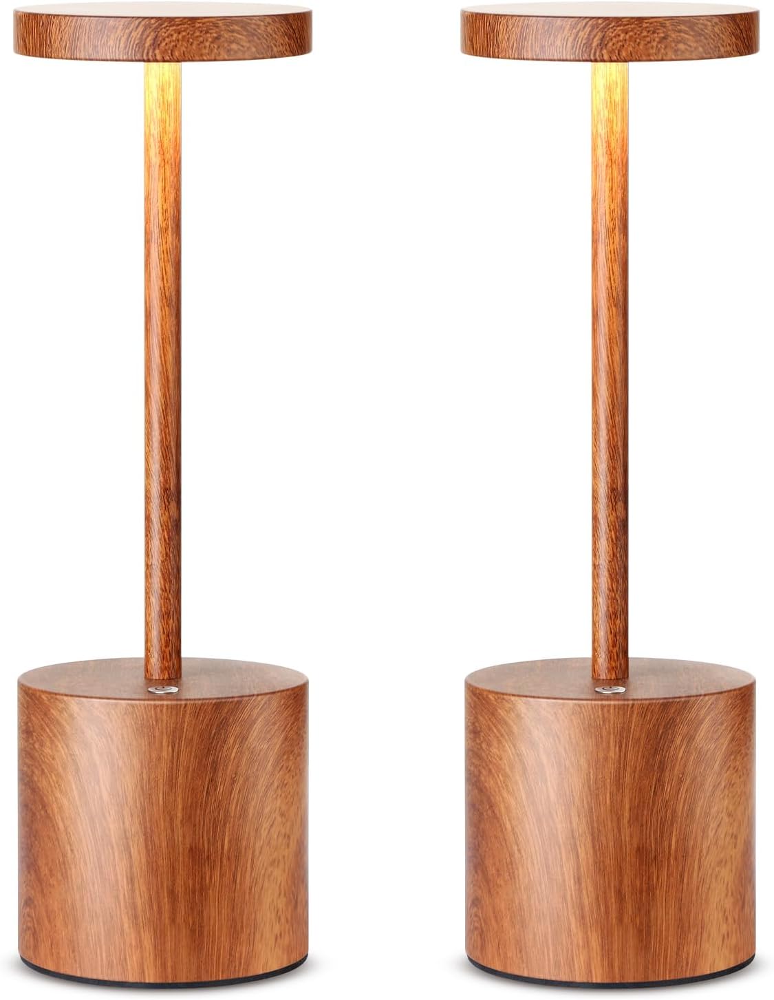 Eaarliyam Desk Lamp Kids Table Lamp Cordless 2 in 1 USB Rechargeable ...