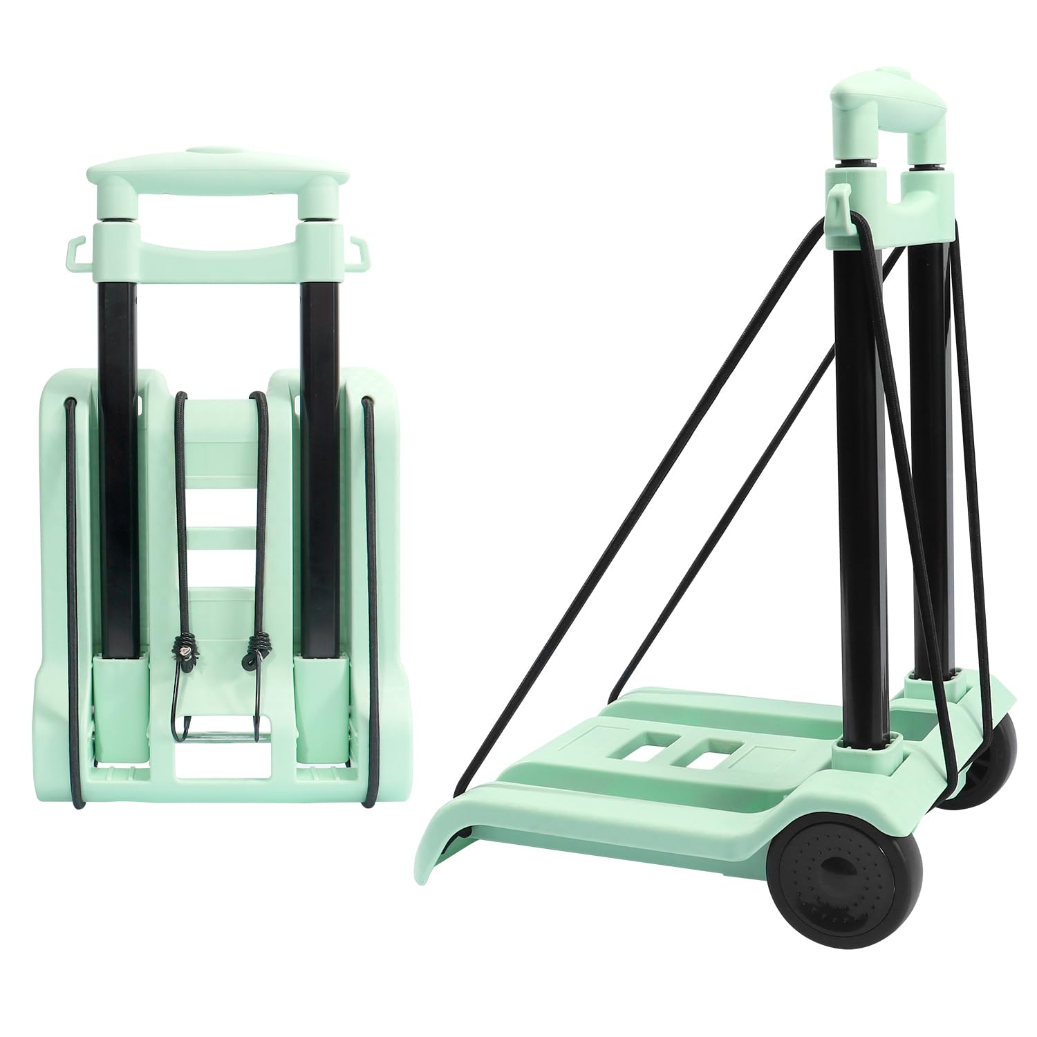 Snapklik.com : Portable Folding Hand Truck Lightweight Trolley Compact ...