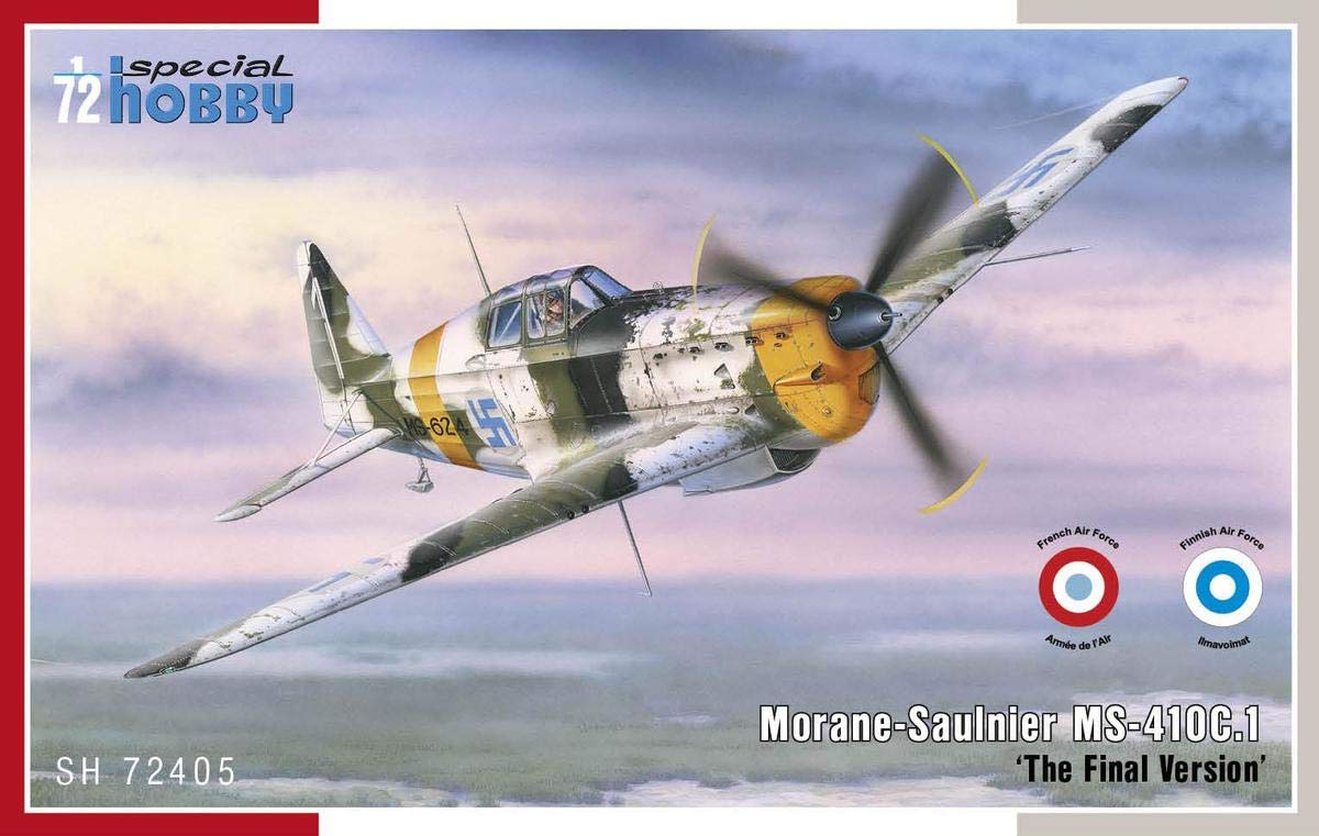 Buy Special Hobby 1/72 Scale Morane Saulnier MS-410C.1 'TFie Final ...