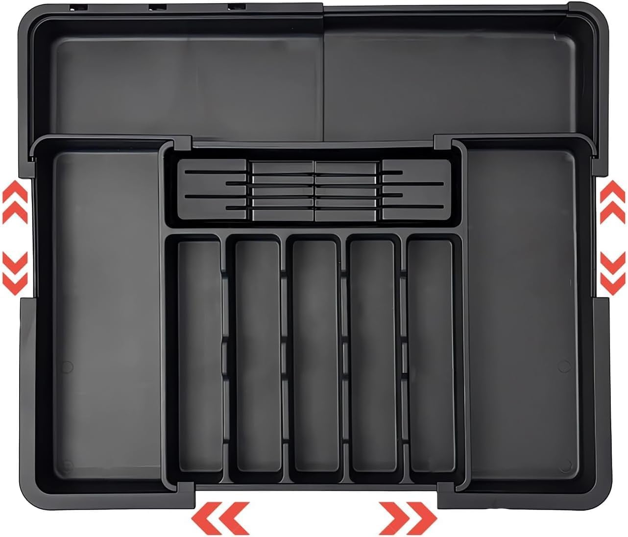 My Happy Home Expandable Kitchen Drawer Organiser, Cutlery Tray ...