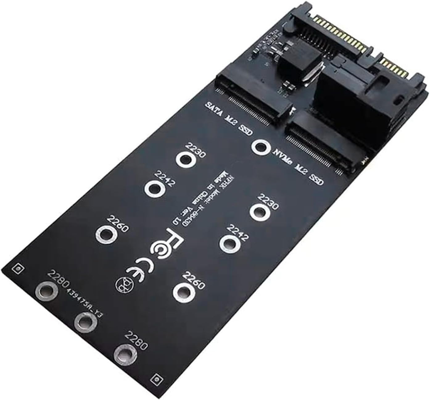 Lily Brown 22 Pin Adapter SFF-8643 to M.2 Kit NGFF M Key to NVME PCIe ...