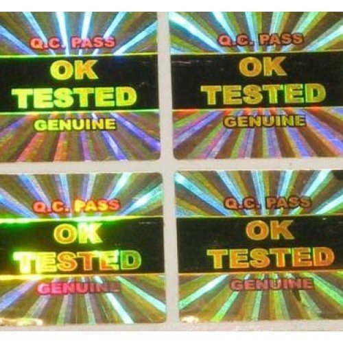 OK Tested Hologram Stickers (10000 Stickers) : Amazon.in: Office Products