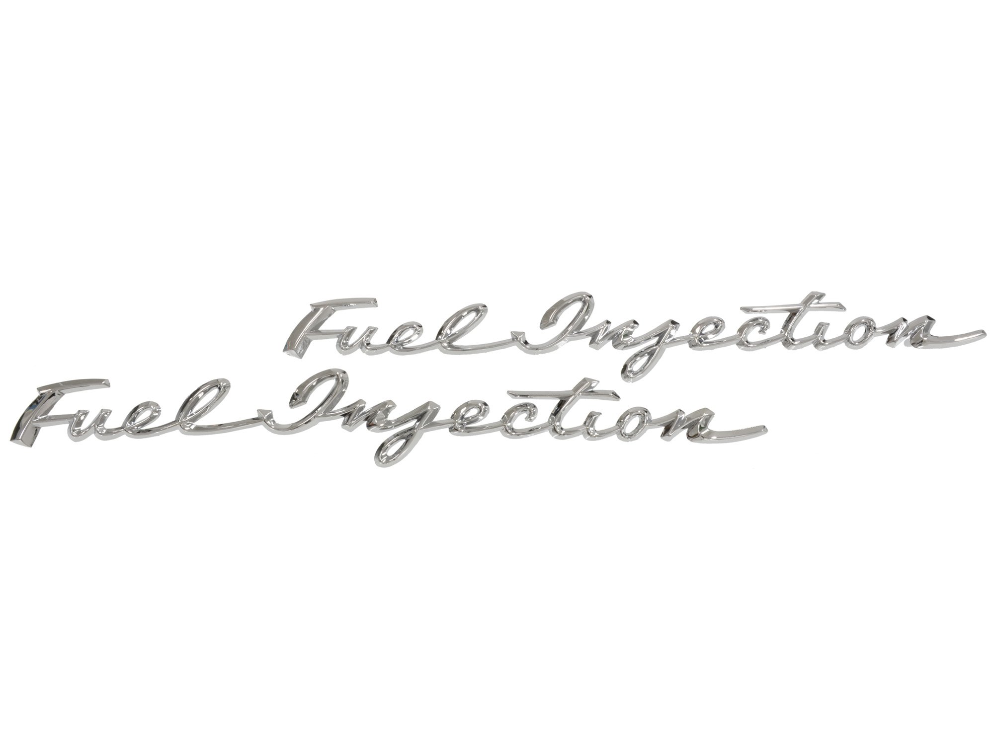 Amazon.com: 1958-1961 Corvette Fuel Injection Side Emblems : Automotive