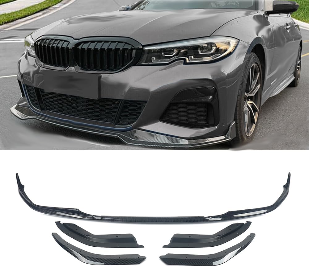 Amazon.com: MIC Front Bumper Lip Chin Spoiler Splitter Diffuser Body ...