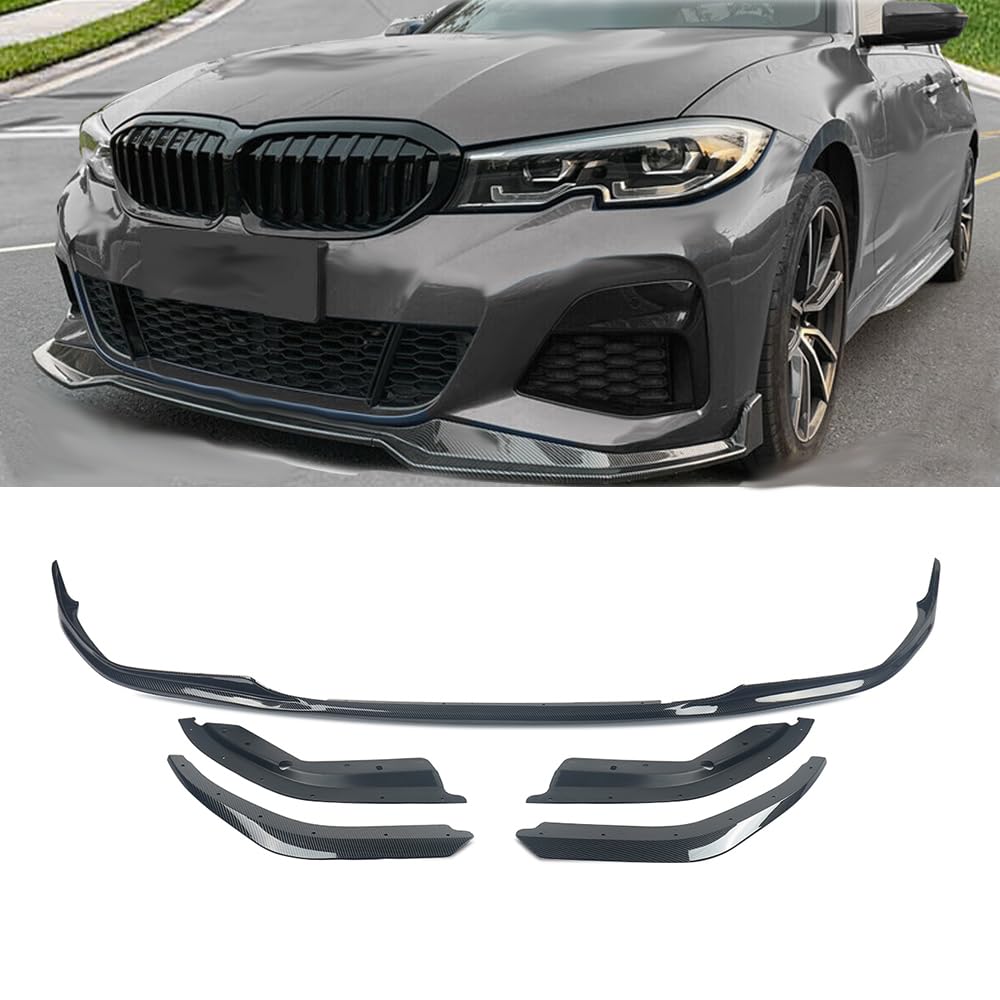 Amazon.com: MIC Front Bumper Lip Chin Spoiler Splitter Diffuser Body ...