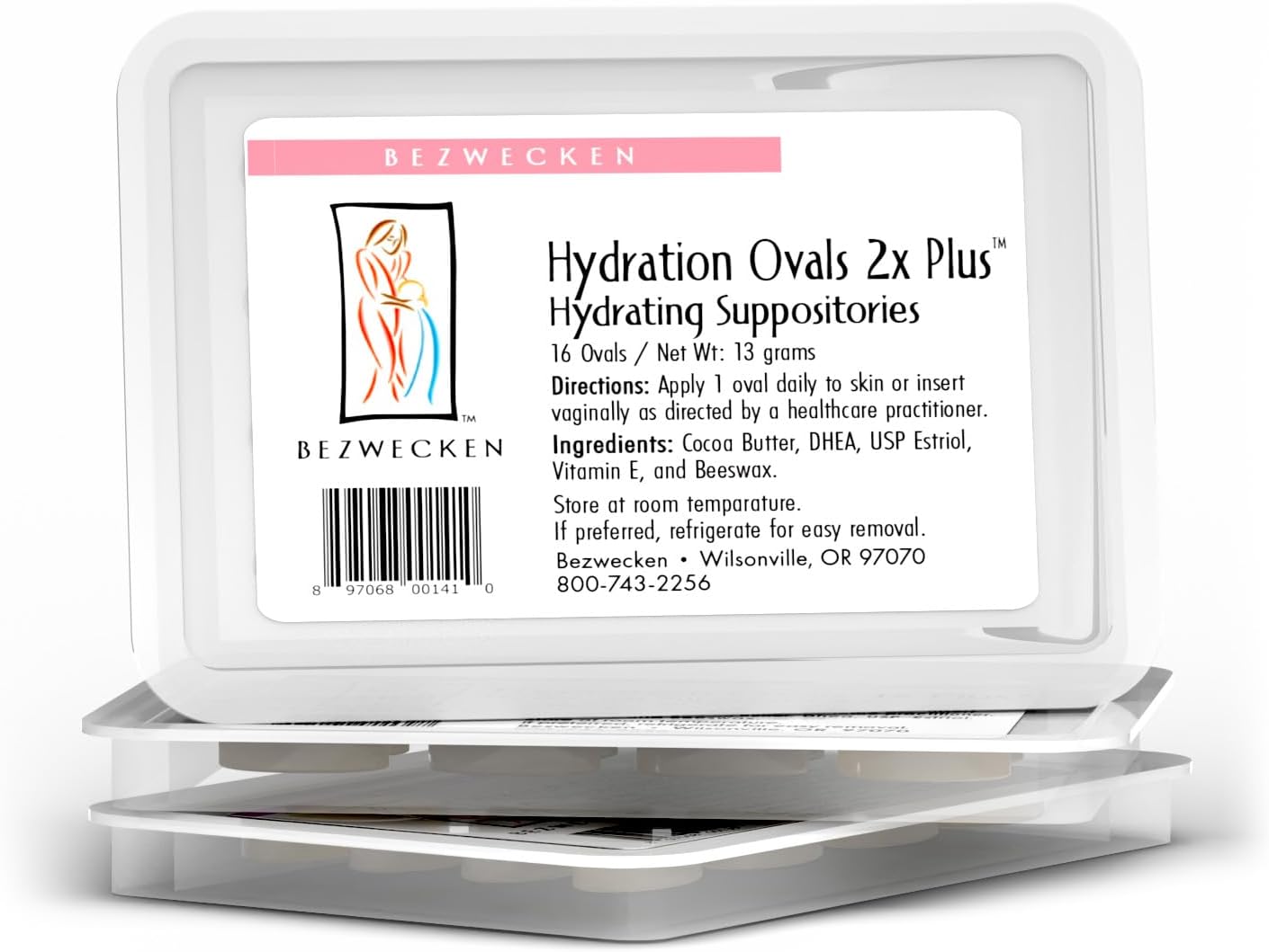 Amazon.com: Bezwecken - Hydration Ovals 2X Plus DHEA (3-Pack) – 16 ...