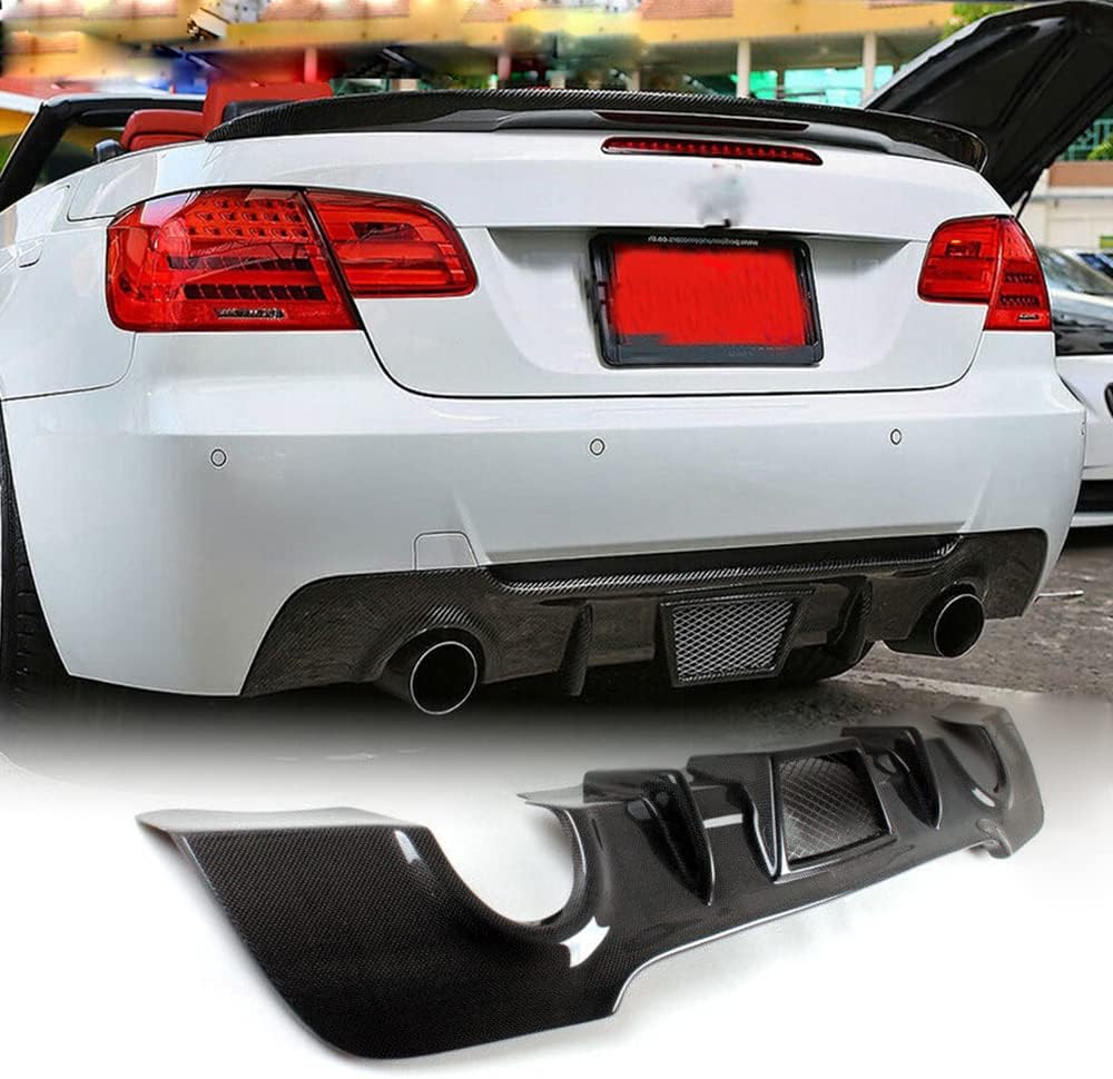 Amazon.com: Carbon Fiber Rear Diffuser for BMW E92 E93 335i 328i 325i M ...