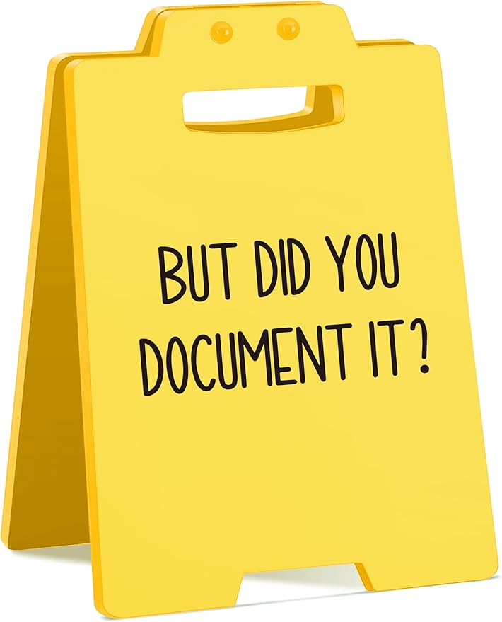Amazon.com: But Did You Document It Funny Decor Sign - Cute Cubicle ...