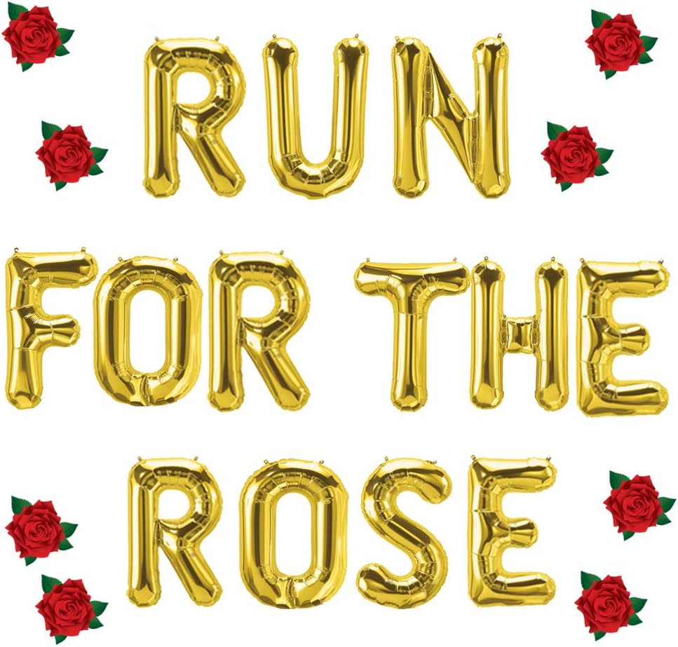 Amazon.com: Run for the Rose Kentucky Derby Day Party Balloons Banner ...