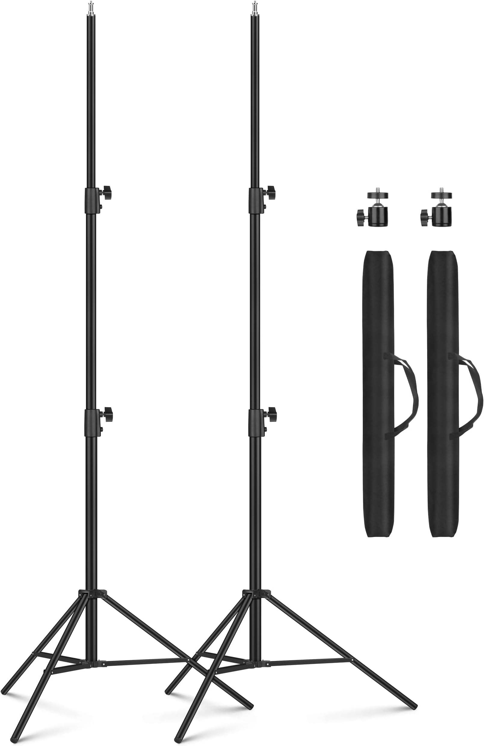 Amazon.com : 9.2ft/110'' Stainless Steel Light Stand, Sdfghj Heavy Duty ...
