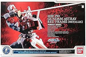 Amazon.com: Bandai PG 1/60 MBF-P02 Gundam Astray Red Frame Metallic Mobile Suit Gundam Seed ...