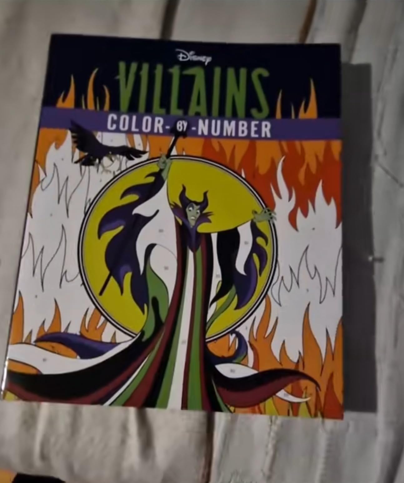 Disney Villains Color-By-Number : Editors of Thunder Bay Press: Amazon ...