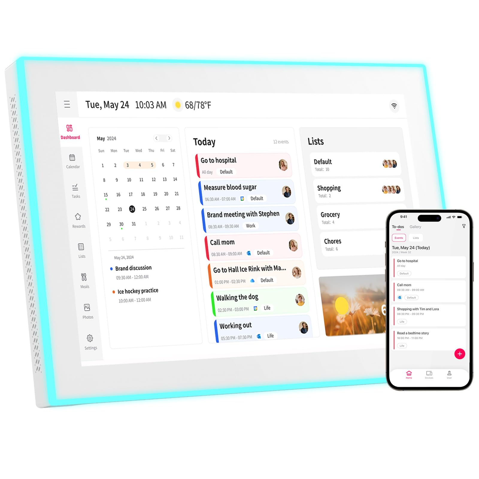 7 Best Digital Wall Calendar For Family | Sync Family Life