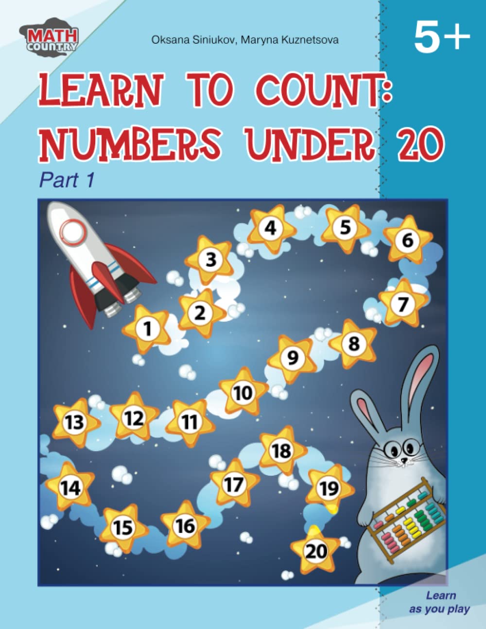 Buy Math workbook for preschoolers (5 years old). Learn to count. Part ...