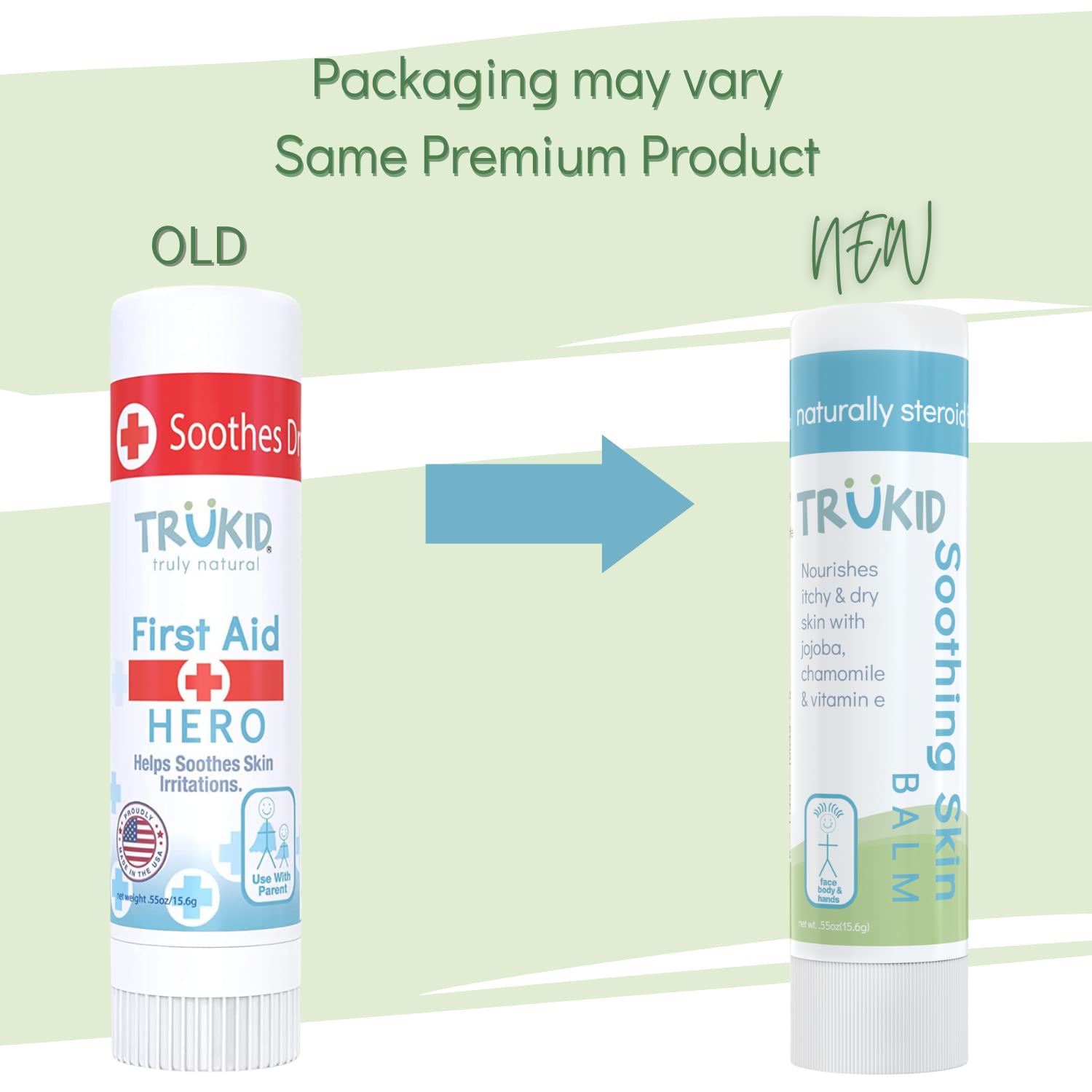 TruKid Bálsamo calmante para terapia de la piel alivia la picazón y la ...