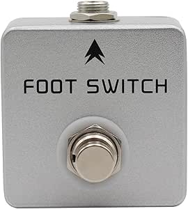 Amazon.com: FOOT SWITCH Guitar Effect Pedal One Latching Footswitch Amp ...