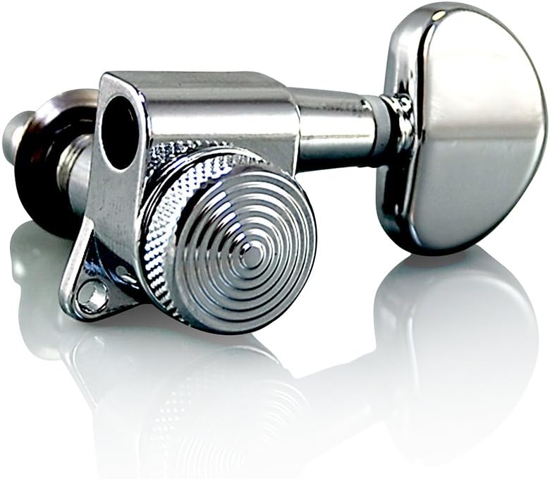Grover 406C Rotomatic Mini 3 per Side Self Locking Machine Heads ...