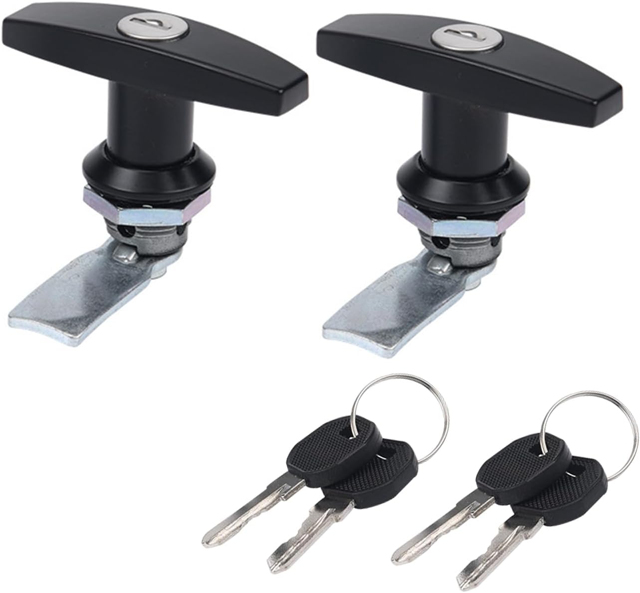 2Pcs T Handle Lock Cam Lock Swing Knob for Drawer Cabinet Door Lock ...