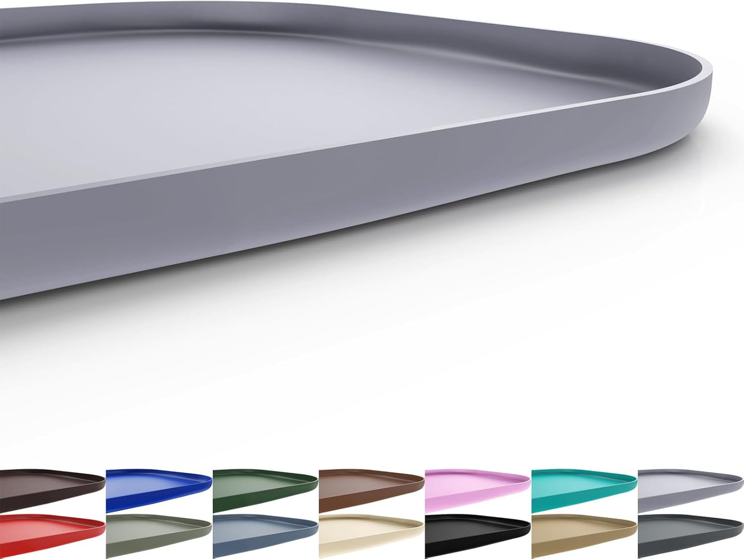 Amazon.com : SMILOOL Silicone Pet Feeding Mat with Raised Edge for Food ...