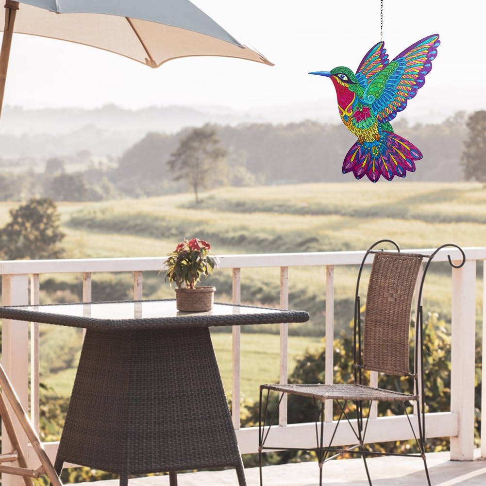 Snapklik.com : Wind Spinners Outdoor, Hanging Hummingbird Wind Spinner ...
