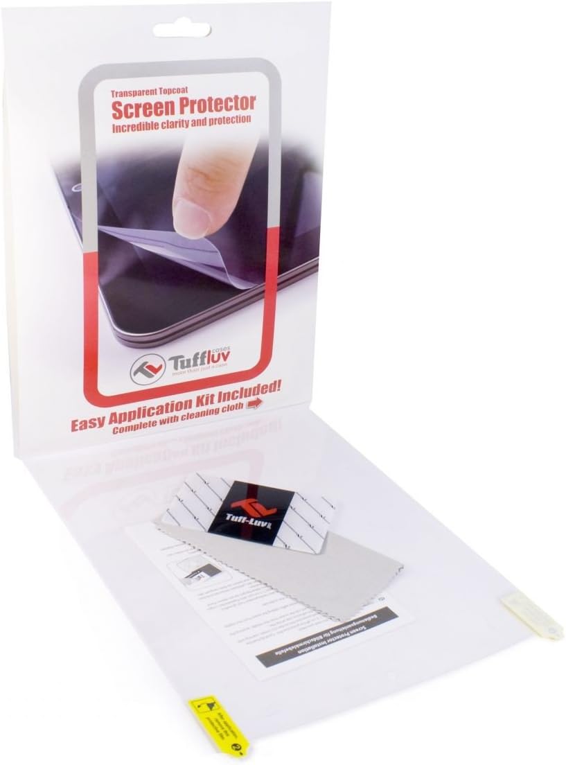 Amazon.com: Tuff-Luv Topcoat Enhanced Screen Protectors (Two Included ...