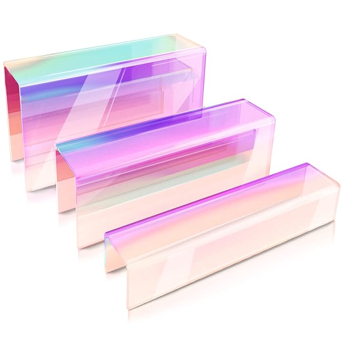 Iridescent Acrylic Monitor Stand at Madeline Hardwicke blog