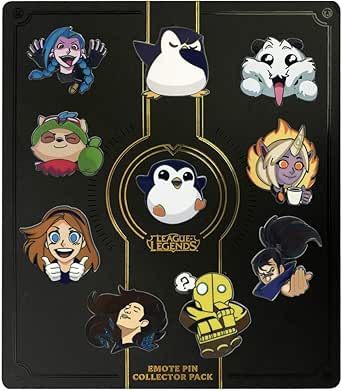 Amazon.com : Riot Games Unisex League of Legends Official Pin, Emote ...