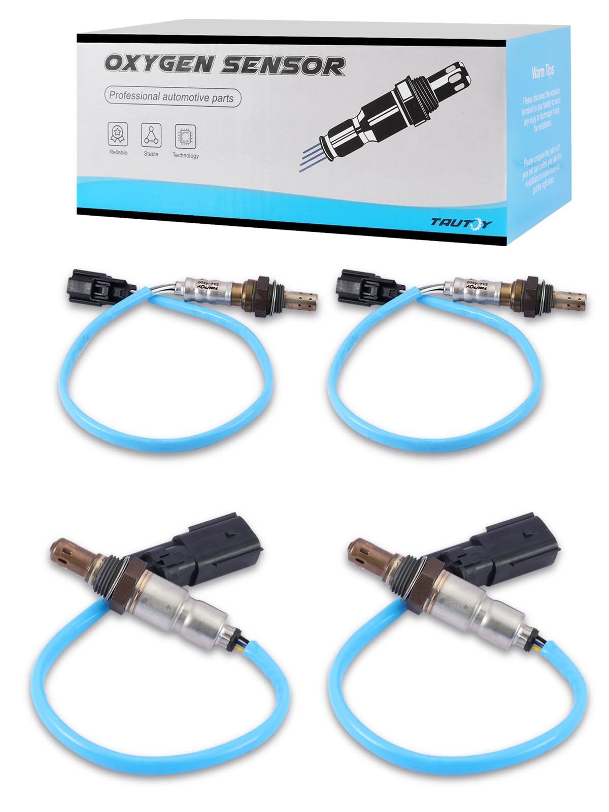 Amazon.com: TAUTOY 234-5038 234-4490 O2 Oxygen Sensor Up Downstream ...