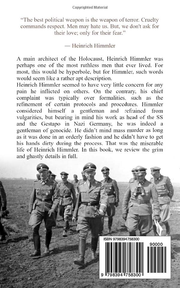 Snapklik.com : Heinrich Himmler: A Life From Beginning To End
