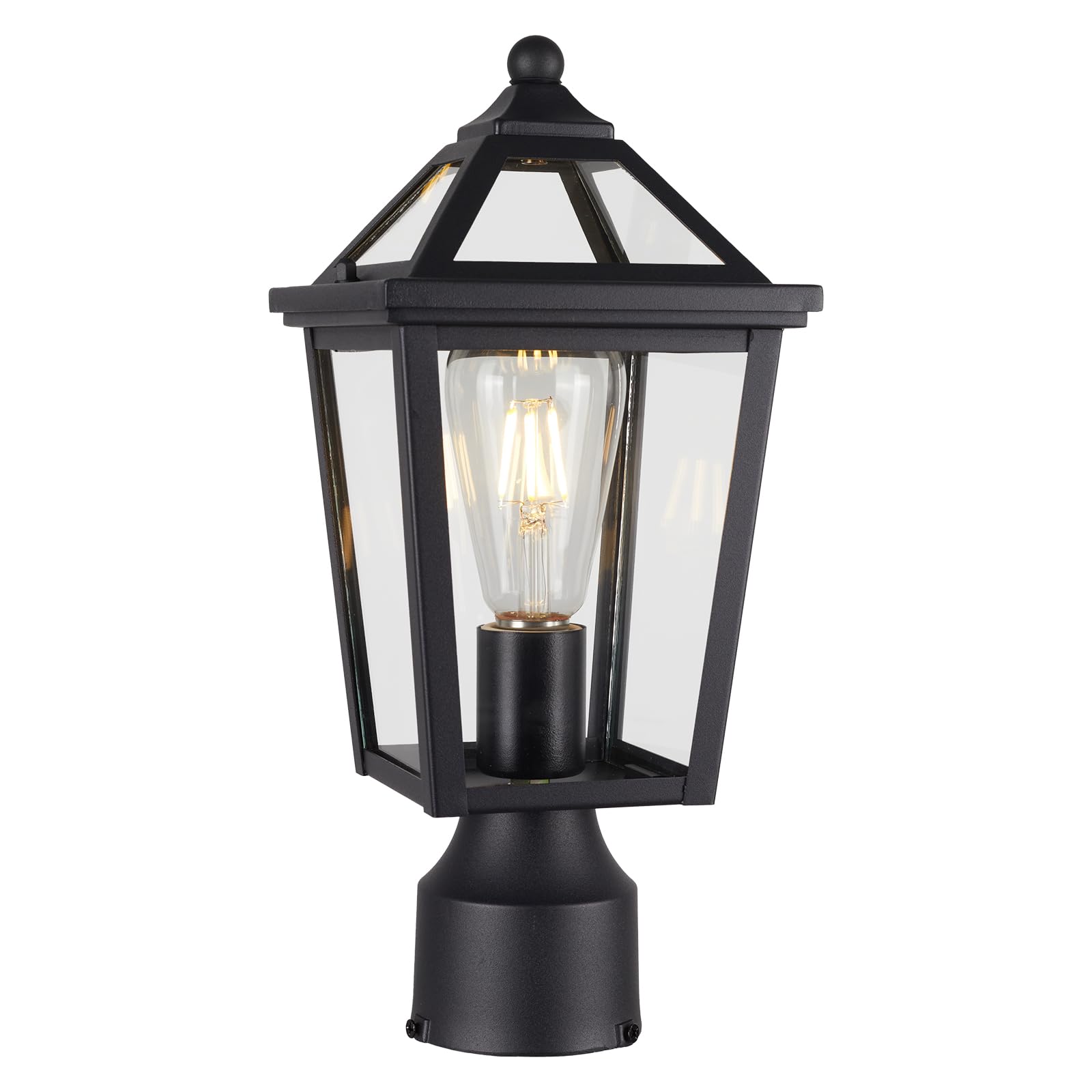 Diyel Colonial Outdoor Post Light Fixture,Modern Exterior Pillar ...