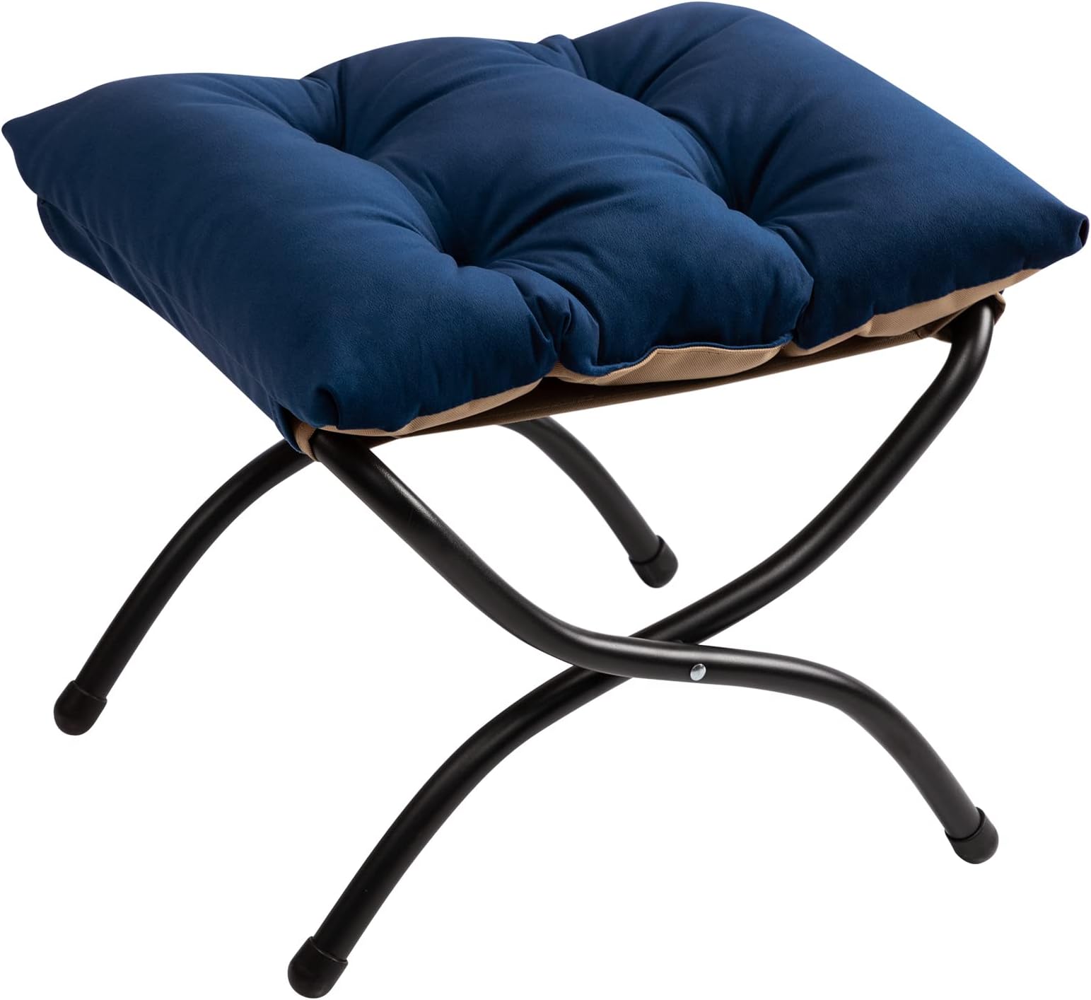 YMYNY Ottomans, Small Curved Footstool with Handle, Sofa Stool with ...