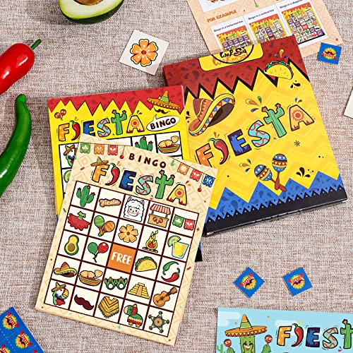 Snapklik.com : Mexican Fiesta Bingo Party Games - 24 Players Birthday ...