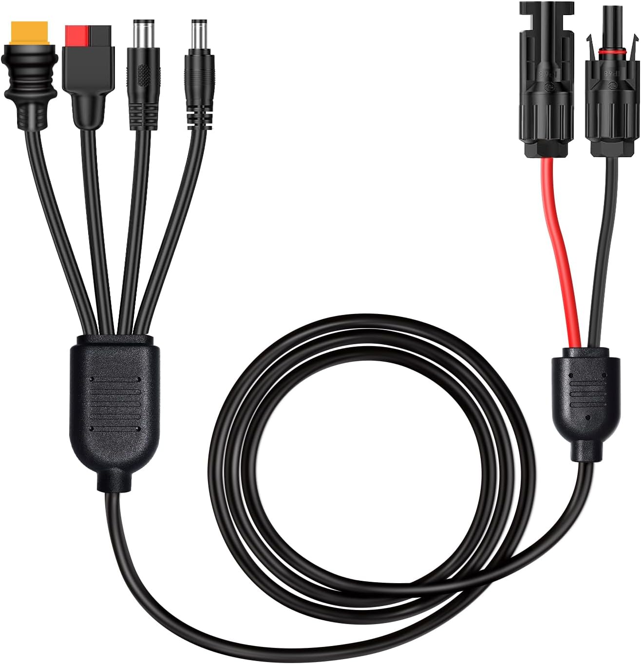 Amazon.com : FlexSolar Solar Panel Charge Cable 6.6FT 14AWG Solar ...