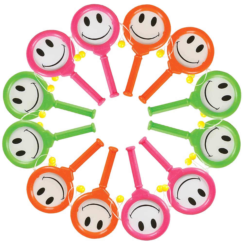 Amazon.com: ArtCreativity Smile Hand Drums, Set of 12, Musical Toys for ...