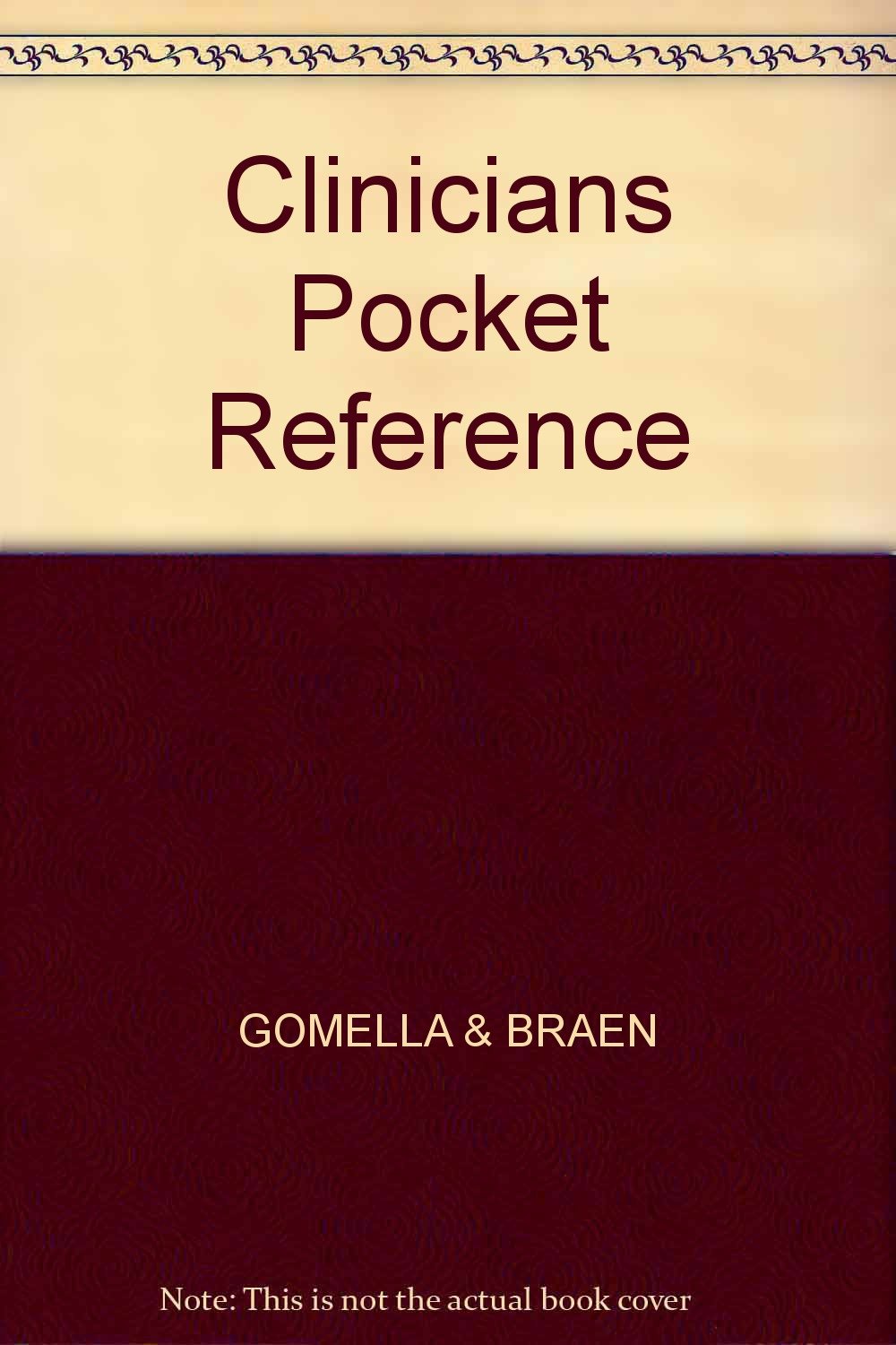 Clinician's Pocket Reference (Lange Clinical Manuals): Gomella, C ...