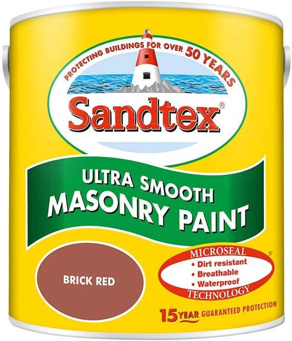 Blackfriar BKFBTMR500 Brick and Tile Paint, 500 ml, Matt Red : Amazon ...