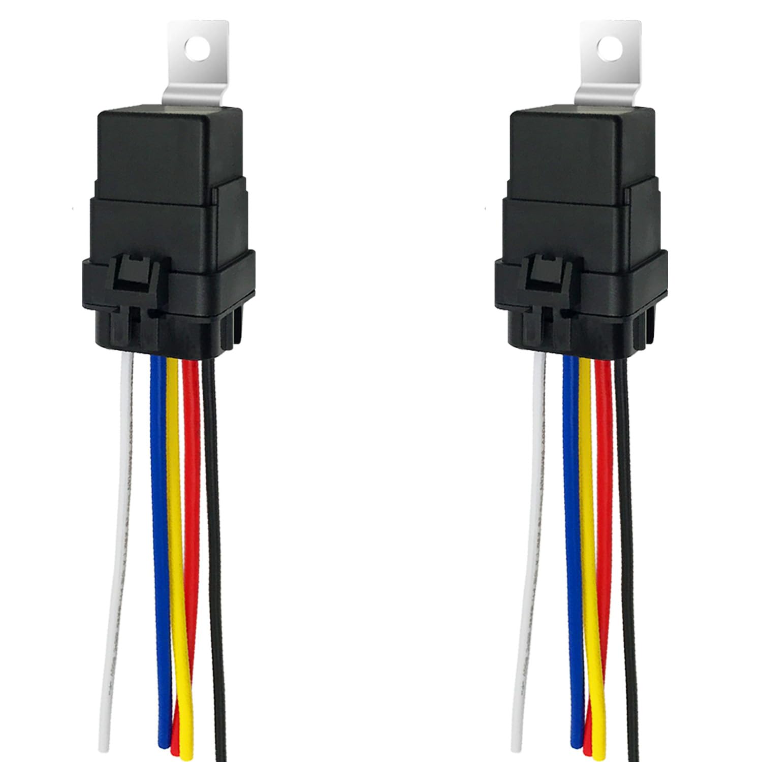 Snapklik.com : Irhapsody Relay 24V, 30/40 Amp Waterproof Relay Kit, 5 ...