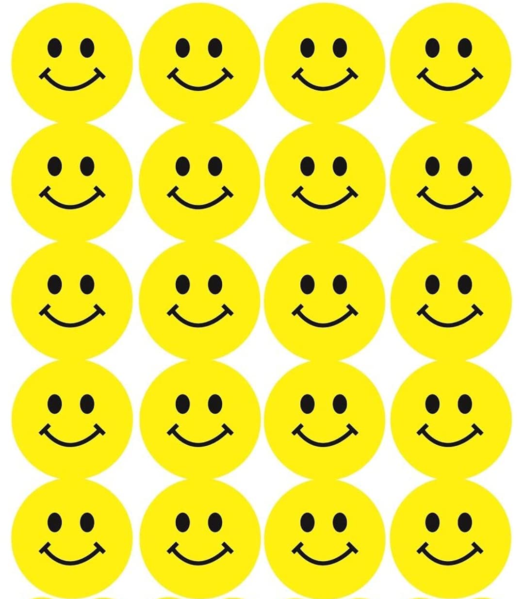 IMTION Emoji (Smile Stickers 350 pcs) Smiley face self-Adhesive Paper ...