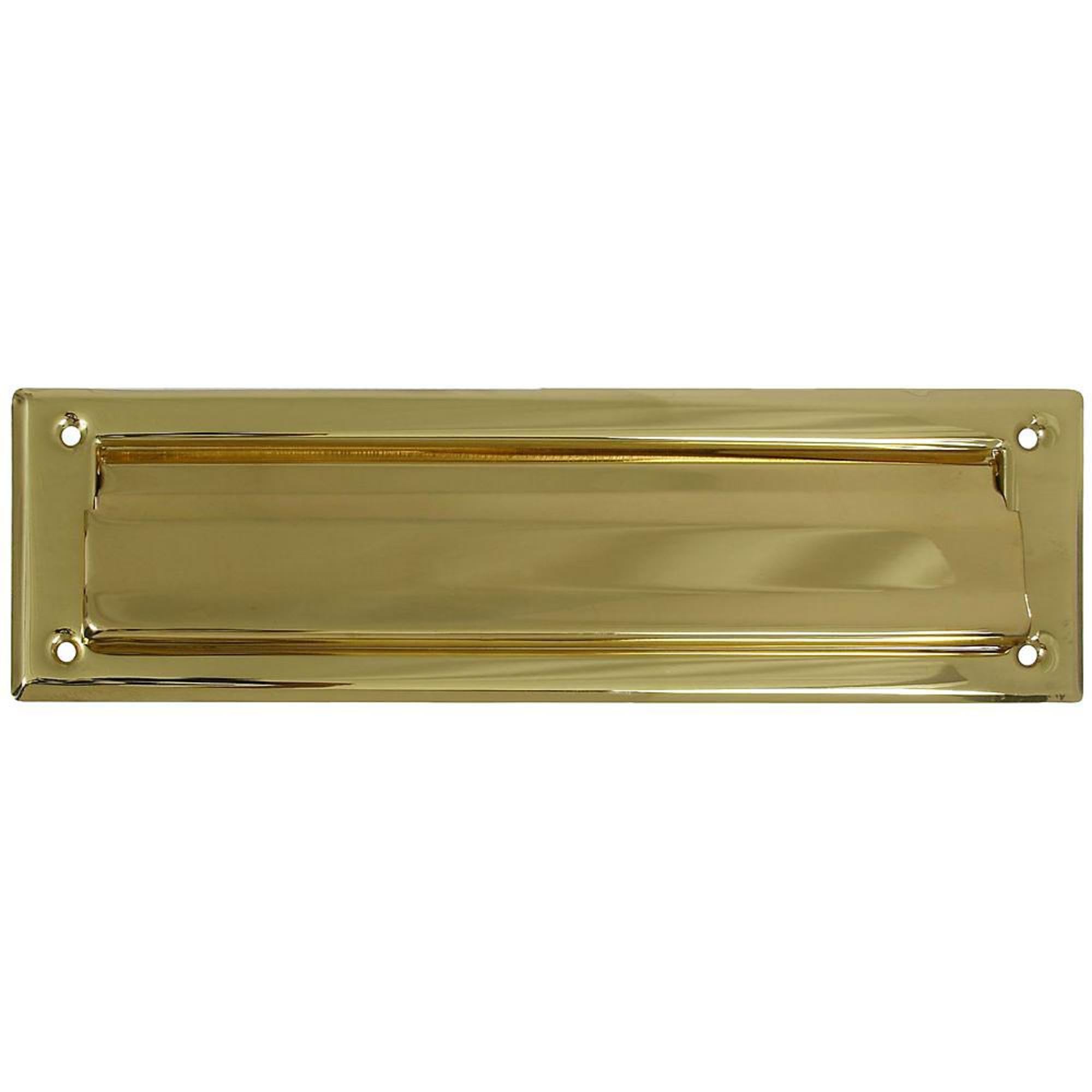 National Hardware N197-905 V1911 Mail Slot in Solid Brass,2" x 11 ...
