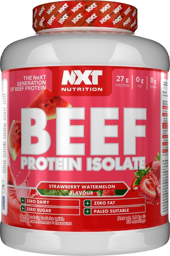 NXT Nutrition Beef Protein Isolate Powder - Protein Powder High in ...