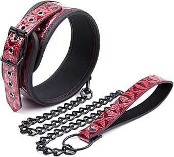 Amazon.com: Bondage Collars for Adult Sex, BDSM Collar And Leash for ...