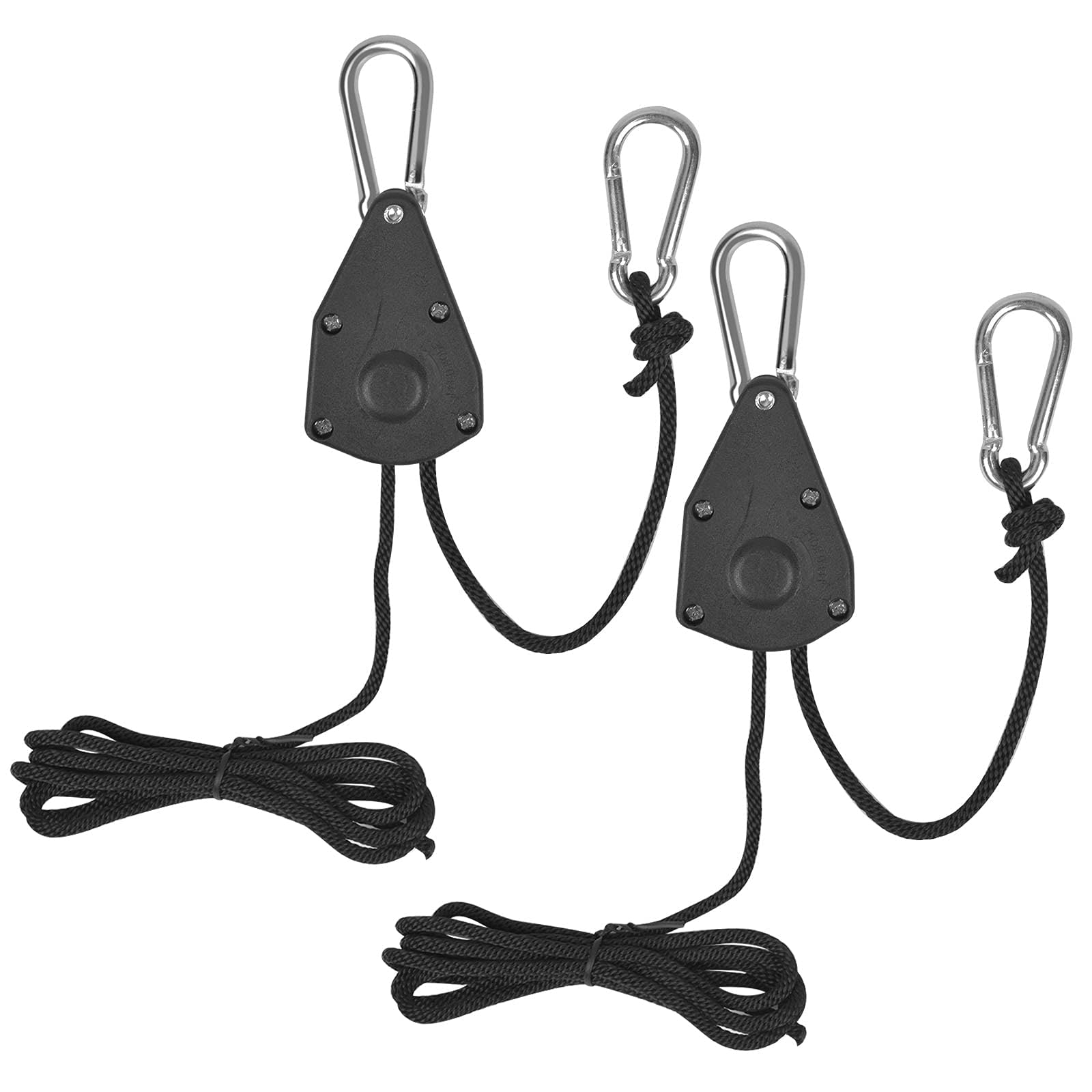 Hanger Pulley Rope, Heavy Duty Rope Ratchet Hanger Adjustable Rope Clip ...