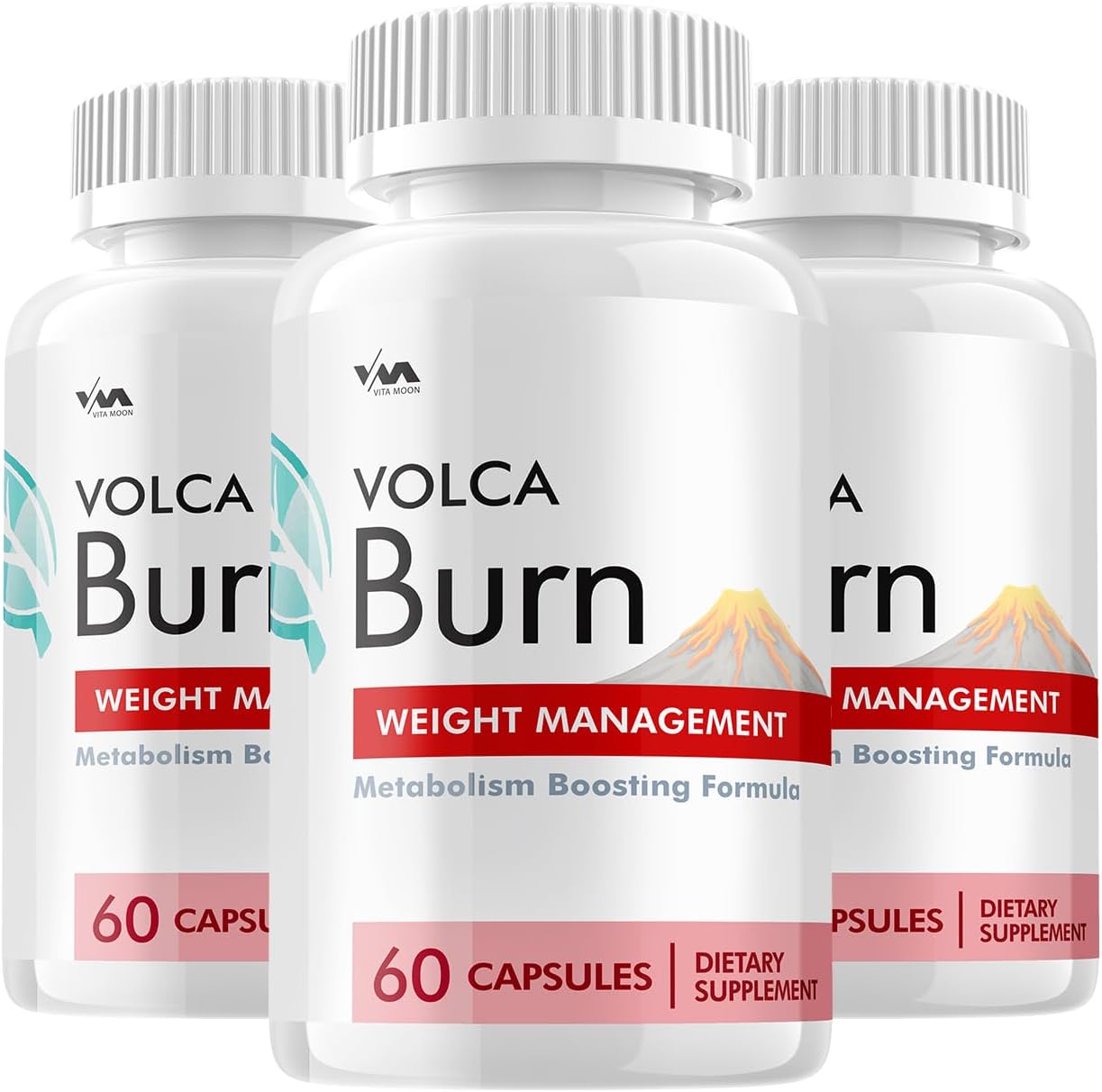 Amazon.com: (3 Pack) Volca Burn Capsules – VolcaBurn Pills Supplement ...