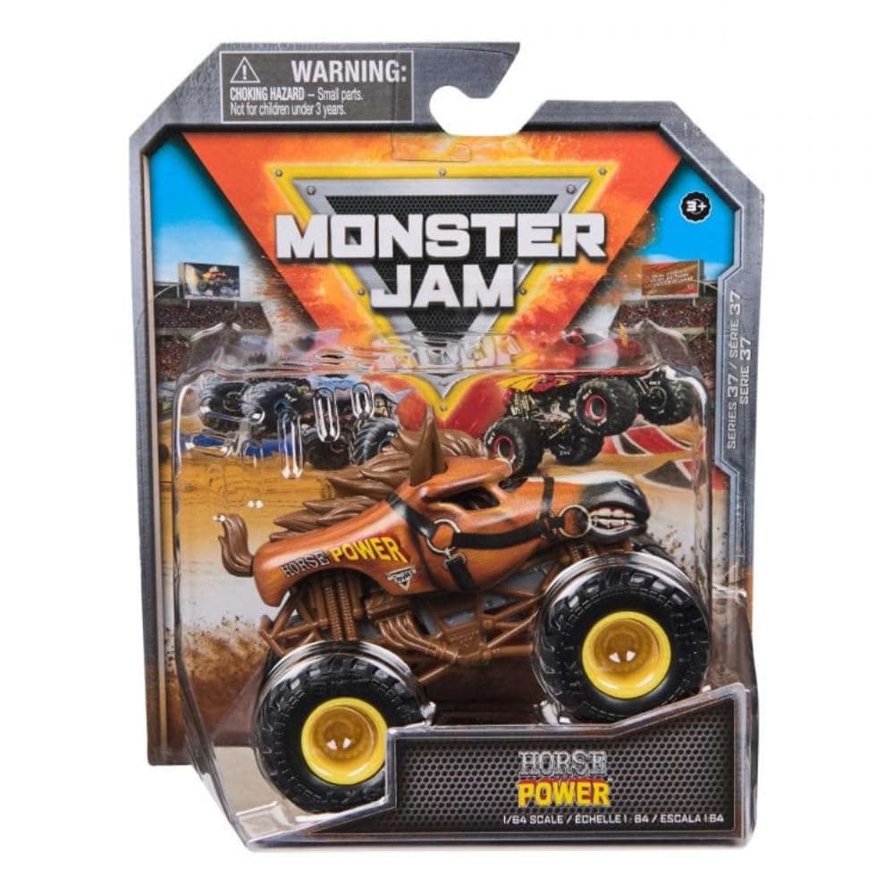 Amazon.com: Monster Jam 2024 Series 37 Diecast 1:64 Scale Monster Truck ...