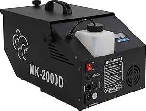 Amazon.com: CAIHAOA Low Lying Fog Machine, 110V 1200W DMX DJ Stage ...
