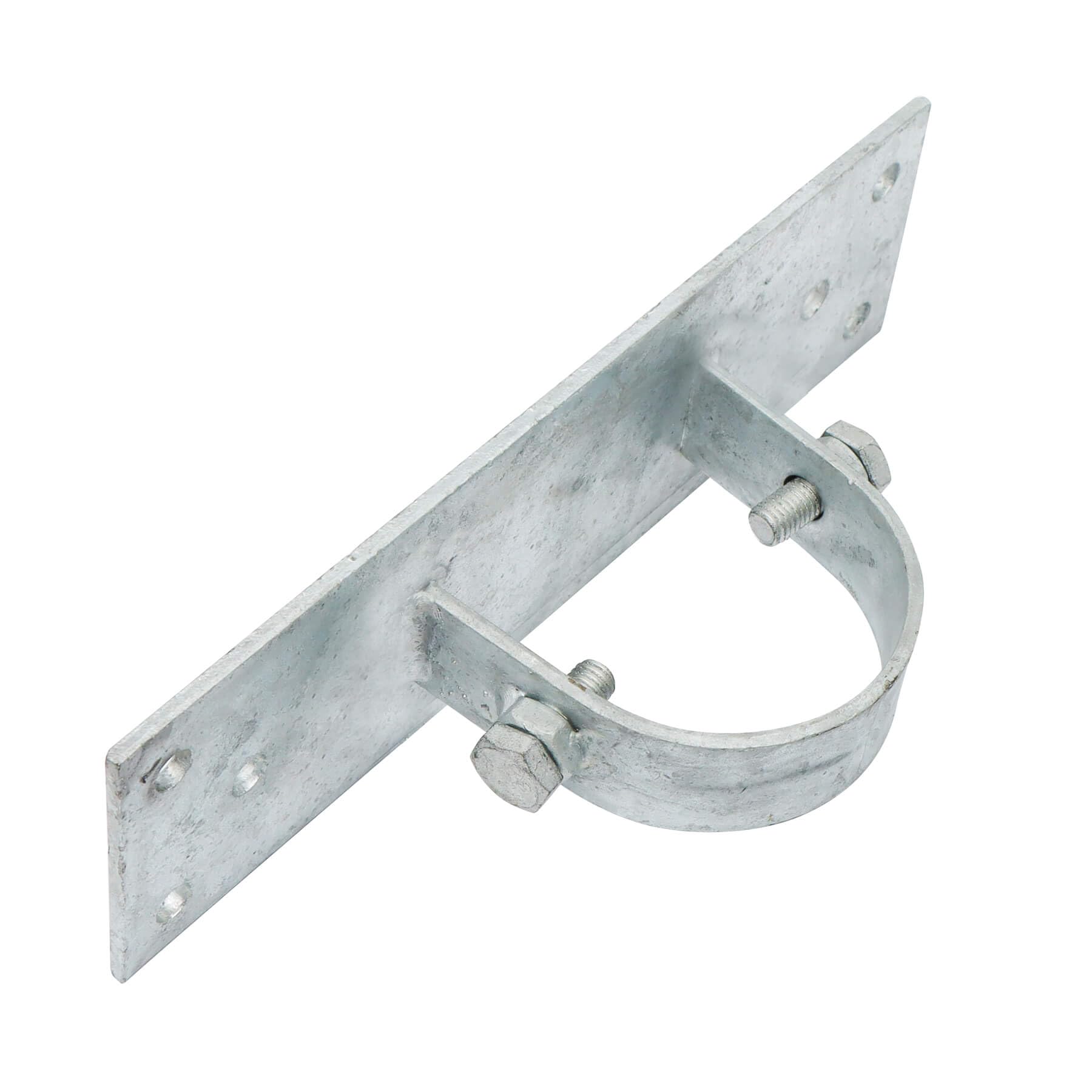 Aiwaiufu Chain Link Fence 1-5/8" Wood to Steel Post Bracket, Wood Fence ...