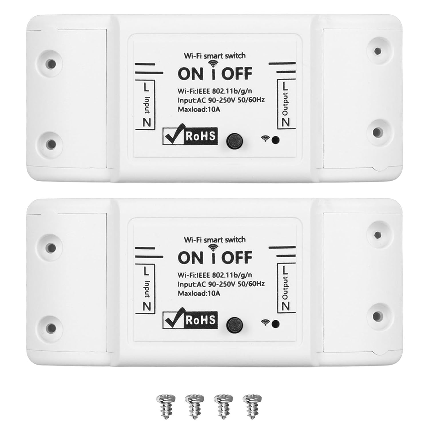 Mini Smart Relay WiFi Switch, DIY Smart Light Switch Module Smart Life ...