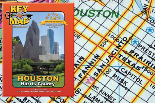 Houston, Harris County: Key Maps, Key Maps: 9781885822659: Amazon.com ...