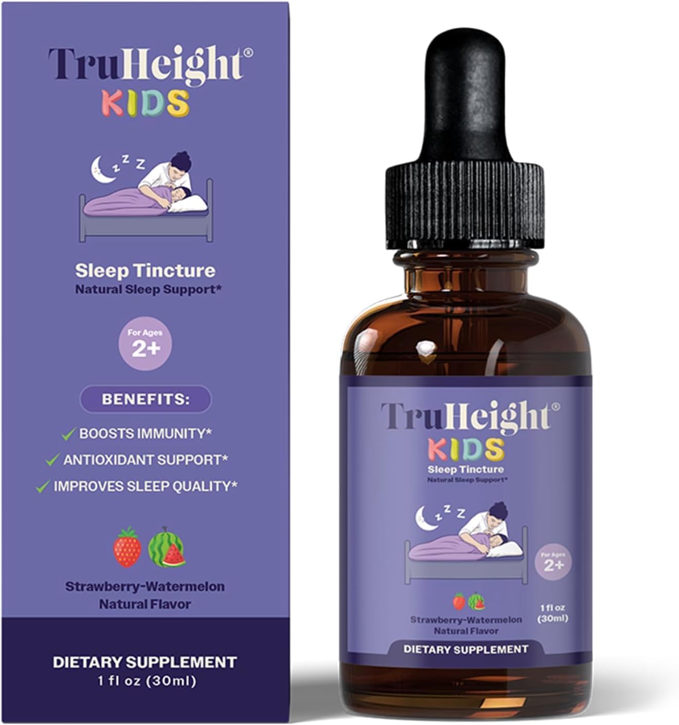 Amazon.com: TruHeight Kids Sleep Tincture Ages 2+ (Watermelon Flavor ...